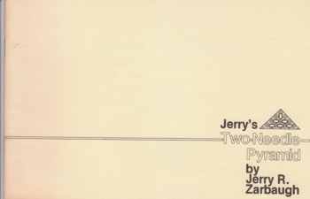 JERRY'S TWO-NEEDLE PYRAMID
